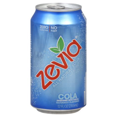 Zevia Soda Zero Sugar Cola