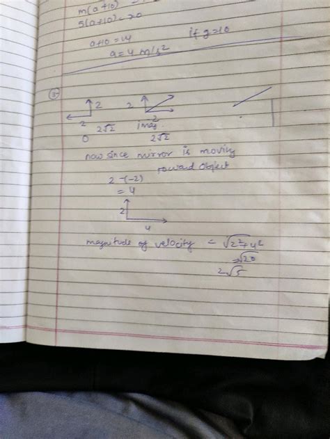 Find The Magnitude Of Velocity Of Image Of A Point Object O With Respect To Object Which Is