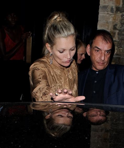 Kate Moss Leave Chiltern Firehouse In London 09202016 Hawtcelebs