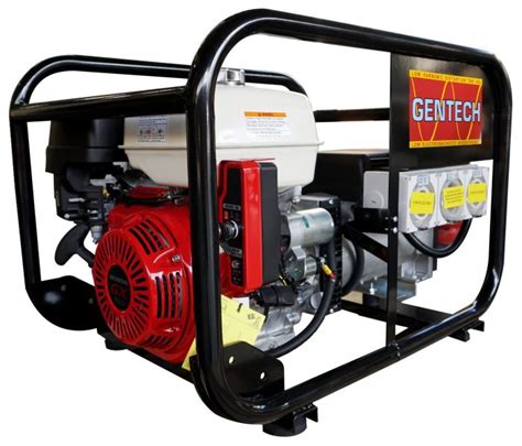 8 Kva Honda Powered Generator Rcd Outlets With Electric Start Gentech