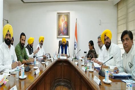 ਅੱਜ ਹੋਵੇਗੀ ਪੰਜਾਬ ਮੰਤਰੀ ਮੰਡਲ ਦੀ ਮੀਟਿੰਗ
