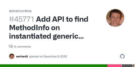 Add Api To Find Methodinfo On Instantiated Generic Type From Generic Type Definition · Issue