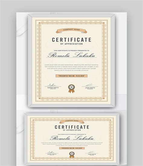 Powerpoint Certificate Templates Free Download