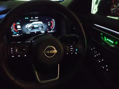 日産 新型 エクストレイル X Trail Snt33 T33 専用 インナーハンドル Ledイルミネーションライト 9色切替式 X