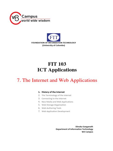 71 History Of The Internet Pdf World Wide Web Internet And Web