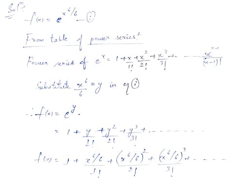 [solved] find the maclaurin series for the function use the table