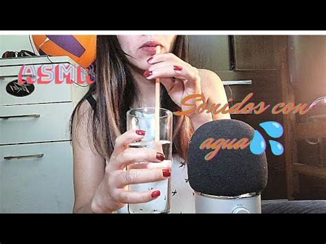 ASMR en español SONIDOS de Agua Para dormir YouTube