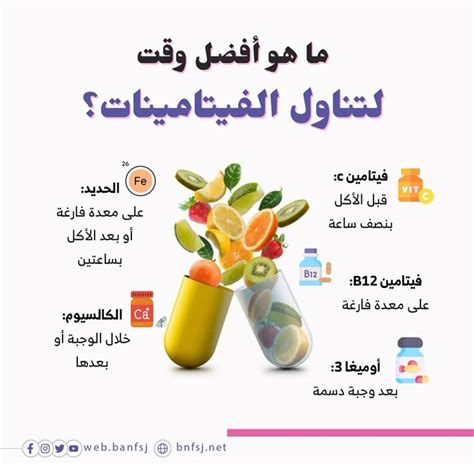 ما هو أفضل وقت لتناول الفيتامينات؟ Gezond Eten Gezond Eten
