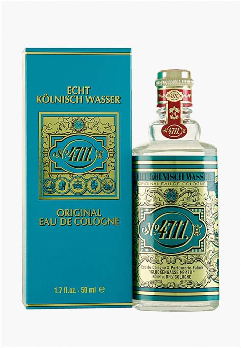 Одеколон 4711 4711 Original Eau de Cologne. 50 мл, цвет: прозрачный ...