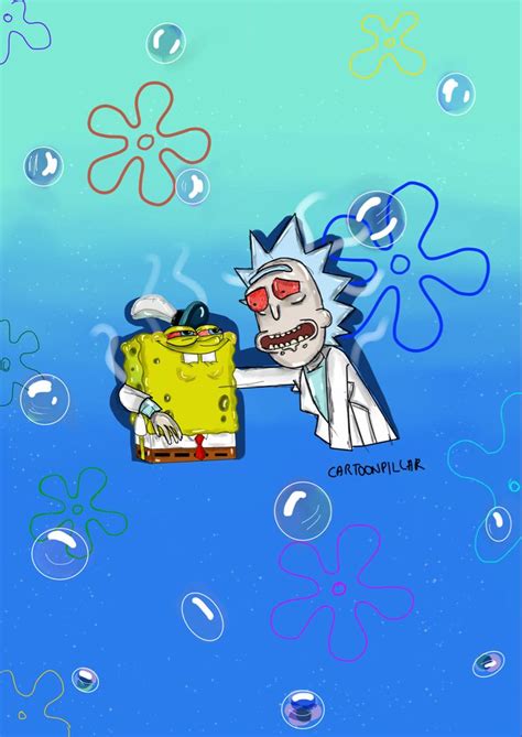 Rick And Spongebob High On Life