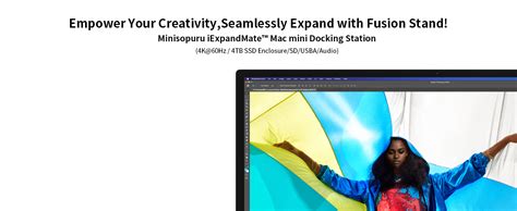 Minisopuru Iexpandmate Mini4pro Mac Mini M4 Dock With 4k 60 Hdmi 8tb M 2 Nvme Ssd