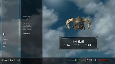 Iron Helmet Skyrim ID Spawn Commands Value Weight TBM TheBestMods