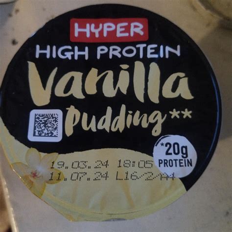 Vanilla Pudding с ванилью Hyper - калорийность, пищевая ценность ⋙ ...