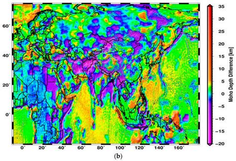remote sensing free full text a high resolution global moho model
