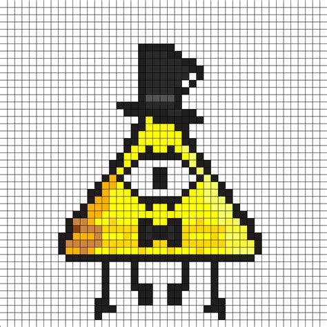 Bill Cipher Perler Bead By Kirblink On Deviantart 43 Off