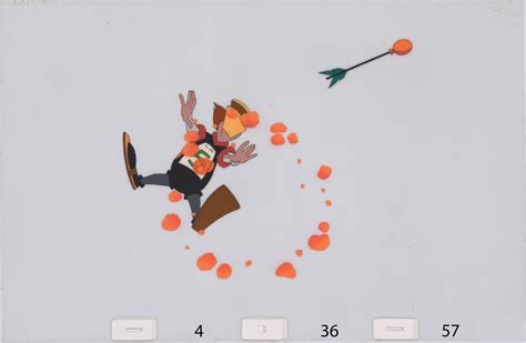 Art Cel Duck 4 36 Celluloid Art From The Swan Princess