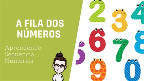 A Fila Dos Números Para Imprimir Educa