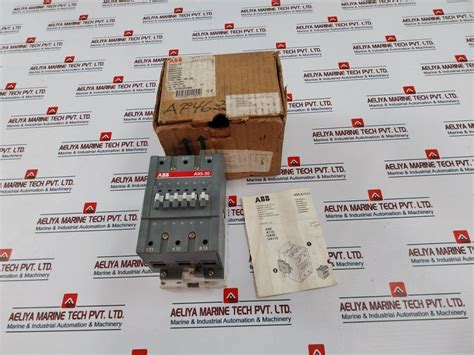 Abb A95-30-00-36 Contactor 125a 600v Ac - Aeliya Marine