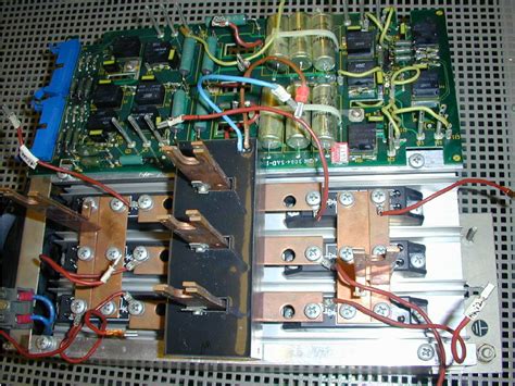 Disassembled Line Commutated Rectifier Inverter With Measurement And