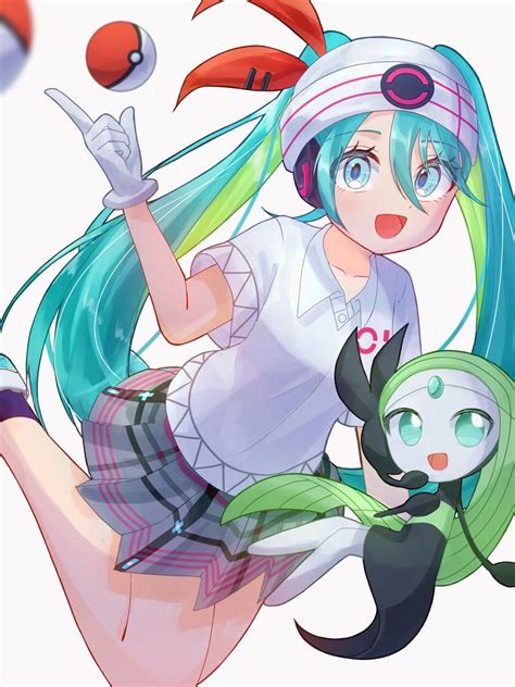 Hatsune Miku Meloetta Meloetta And Psychic Miku Pokemon And 2 More