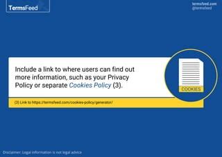 4 Ways To Notify Your Users About Cookies PPT
