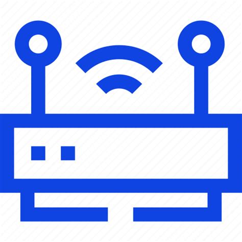 Modem Internet Router Signal Wifi Connection Web Icon Download On Iconfinder