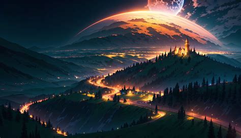 Landscape Art Wallpapers 4k Hd Backgrounds On Wallpaperbat