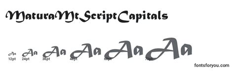 Maturamtscriptcapitals Font Download For Free Online