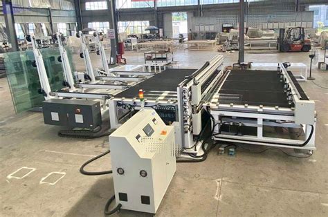 Cnc Laminated Glass Cutting Machine Series Loading Deliver Cutting