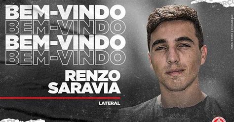 Inter Anuncia Contratação Do Lateral Argentino Renzo Saravia Estadão
