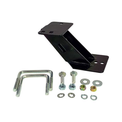 Tie Down 86100 Black Powder Coated Side Mount Tire Carrier Tie Down