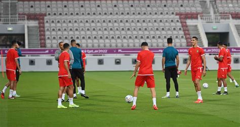 بالصور آخر حصة تدريبية للمنتخب المغربي قبل مواجهة كندا أكادير انفو