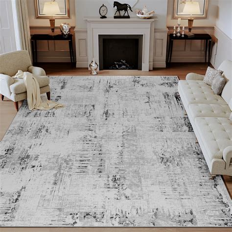 Tapis moderne abstrait 2 7 x 30 5 cm pour salon chambre à coucher