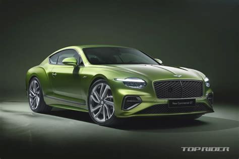 벤틀리 신형 컨티넨탈 Gt 공개 771마력 하이브리드 탑재 탑라이더