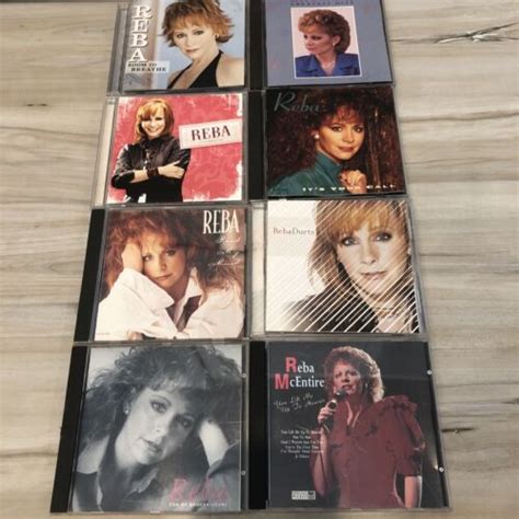 Reba Mcentire Cd Lot Of 8 Read My Mind Broken Heart Lift Me Up Love
