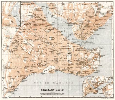 Constantinople City Map