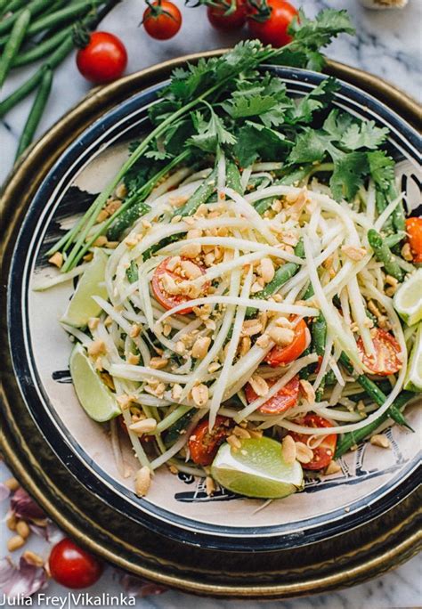 Thai Green Papaya Salad Is Your Next BBQ Hit Green Papaya Salad