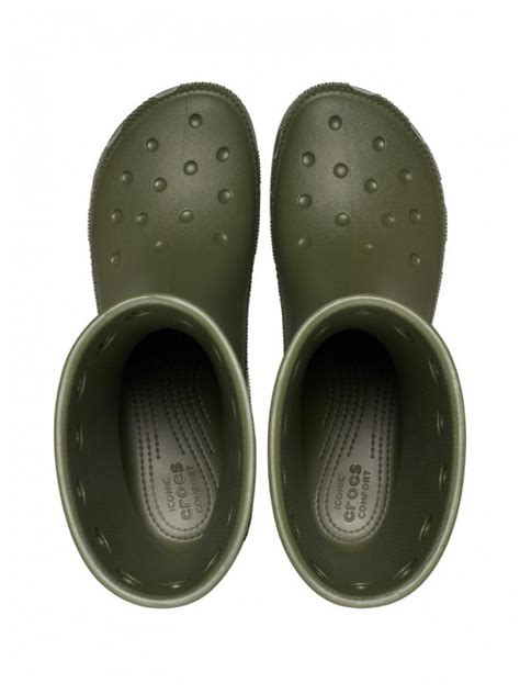 Сапоги резиновые Crocs 208363ARG для мужчин, цвет: Хаки - купить в ...