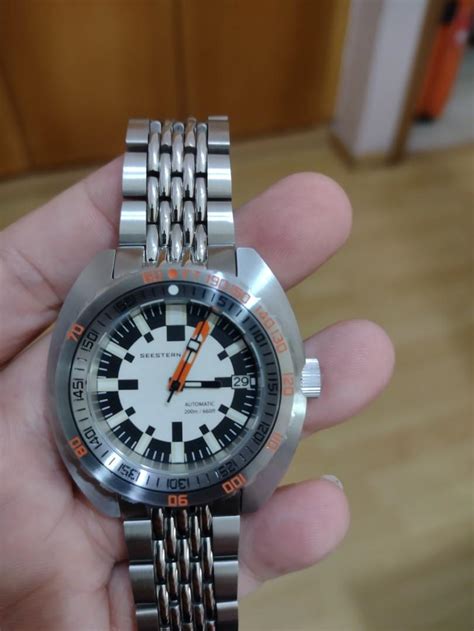 Seestern Army Doxa And Synchron Homage Mens Fashion Watches And Accessories Watches On Carousell