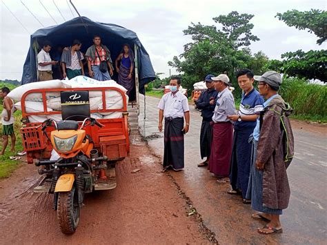 ဒိုက်ဦးမြို့နယ်၌ ၂၀၂၁ ၂၀၂၂ နွေစပါးစိုက်ပျိုးခဲ့သောတောင်သူများအား ဓါတ်မ