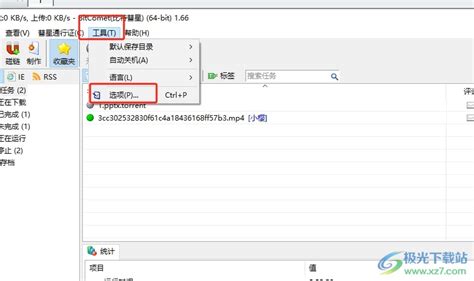 Bitcomet如何允许加入到公用dht网络？ 比特彗星允许加入到公用dht网络的方法 极光下载站