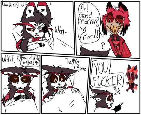 Alastor Got His Cat Neutered Drunk Cat Cute Eyes Drawing Romantic