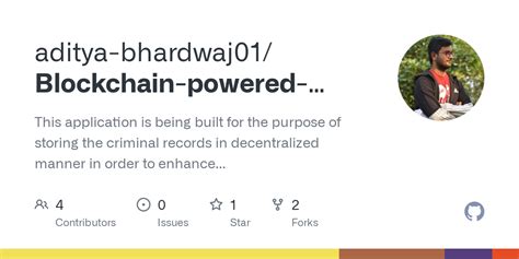Github Aditya Bhardwaj01blockchain Powered Immutable Legal Records