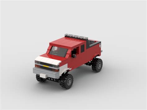 Lego Moc Chevrolet Silverado Monster Truck Colombia Special By