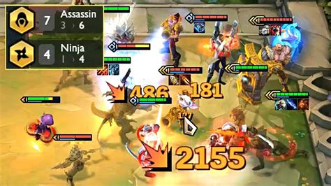 7 Assassins 4 Ninjas Full Damage Tft Squad Youtube