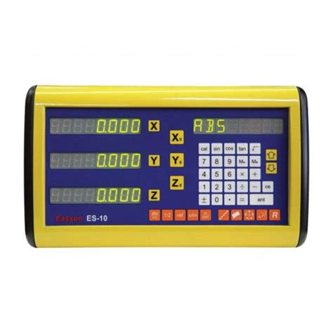 Easson 3 Axis Digital Readout System Machine Tool Hub