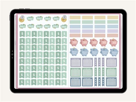 Digital Stickers Digital Planner Stickers Goodnotes Stickers Unique