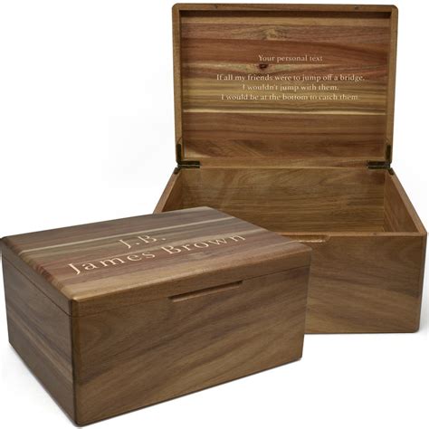 Wooden Keepsake Box Etsy