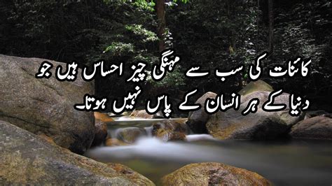 Kaynat Mein Sabse Mahangi Chij Ehsas Hai Jo Duniya Ke Har Insan Ke Pass
