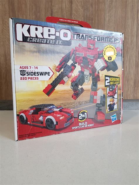 Kre O Transformers Sideswipe 220 Pcs Hobbies And Toys Toys And Games On Carousell